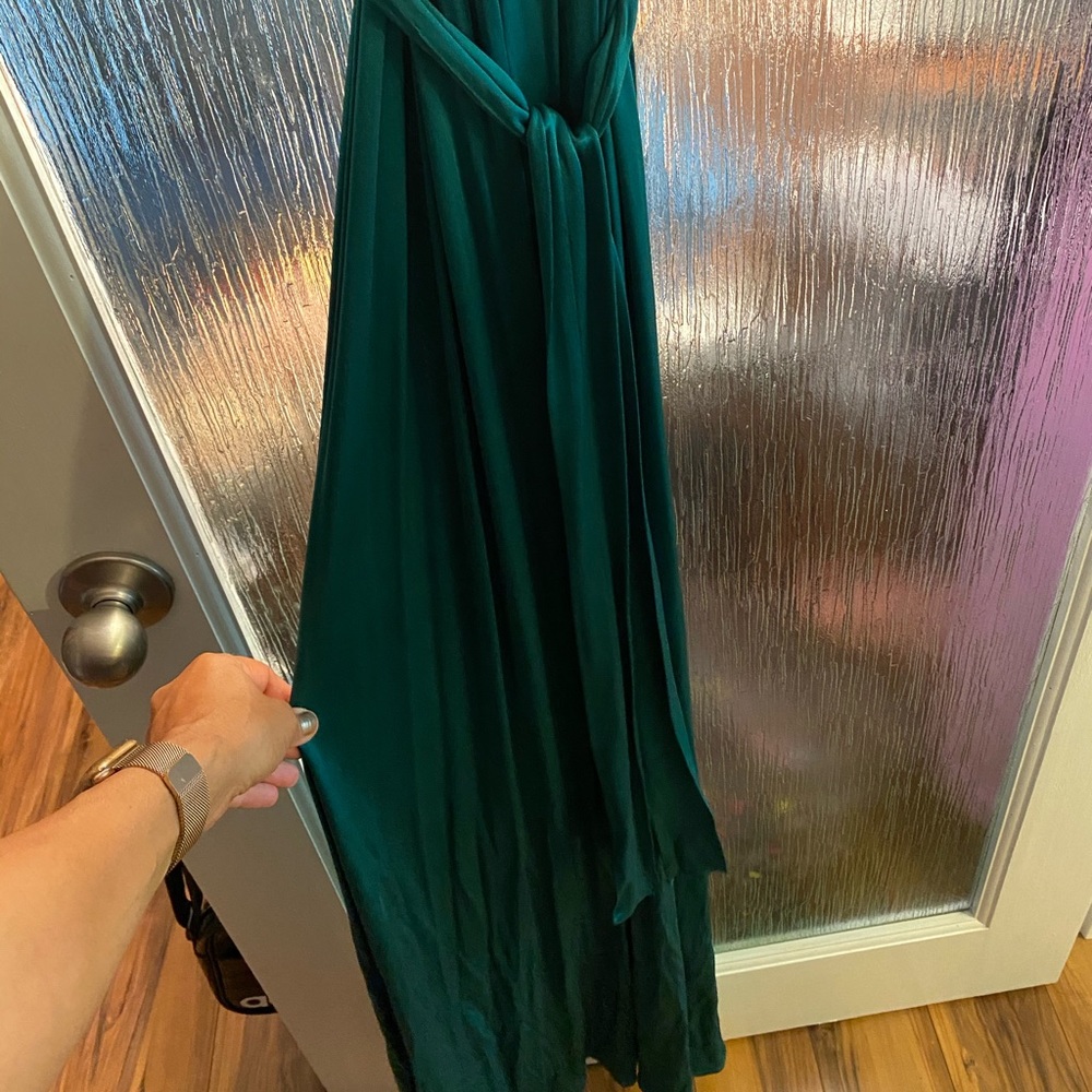 Full-Length, Emerald Green Calvin Klein Gown - Gem